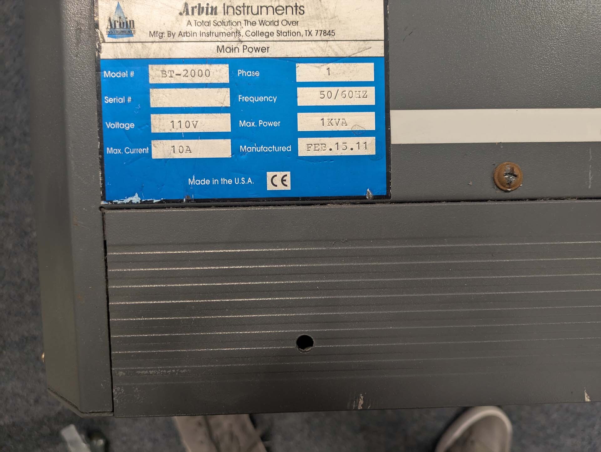 ARBIN INSTRUMENTS BT-2000 Electronic Test Equipment used for sale price ...