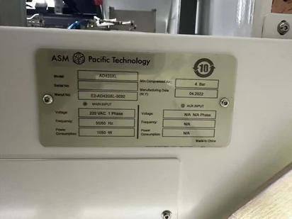 ASM AD 420 XL Die Attacher used for sale price #293754456, 2022 > buy ...