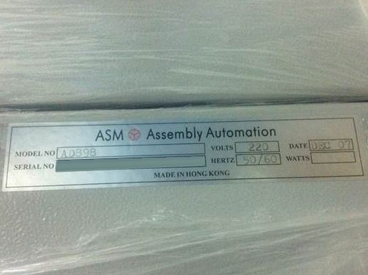 ASM AD 898 다이 어태처 판매 가격 #9102532, 2007에 사용됨 > CAE에서 구매