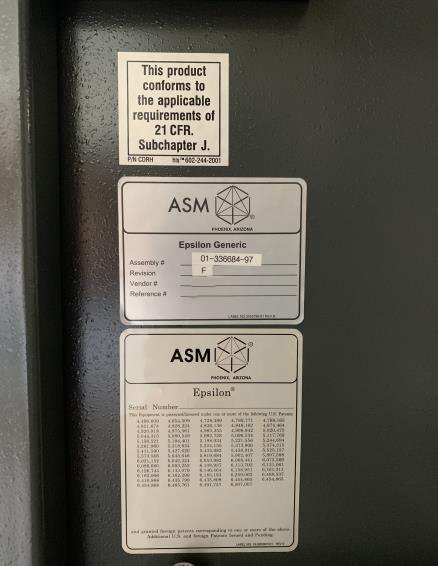 ASM Epsilon E2000 RP used for sale price #9308389, 2009 > buy from CAE