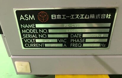 ASM EAGLE 12 본더 판매 가격 #9294425, 2005에 사용됨 > CAE에서 구매