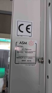 ASM Eagle XP4 Reactor used for sale price #293625765, 2016 > buy from CAE