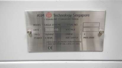 ASM Eagle Xtreme Gocu Bonder used for sale price #9252503, 2010 > buy ...