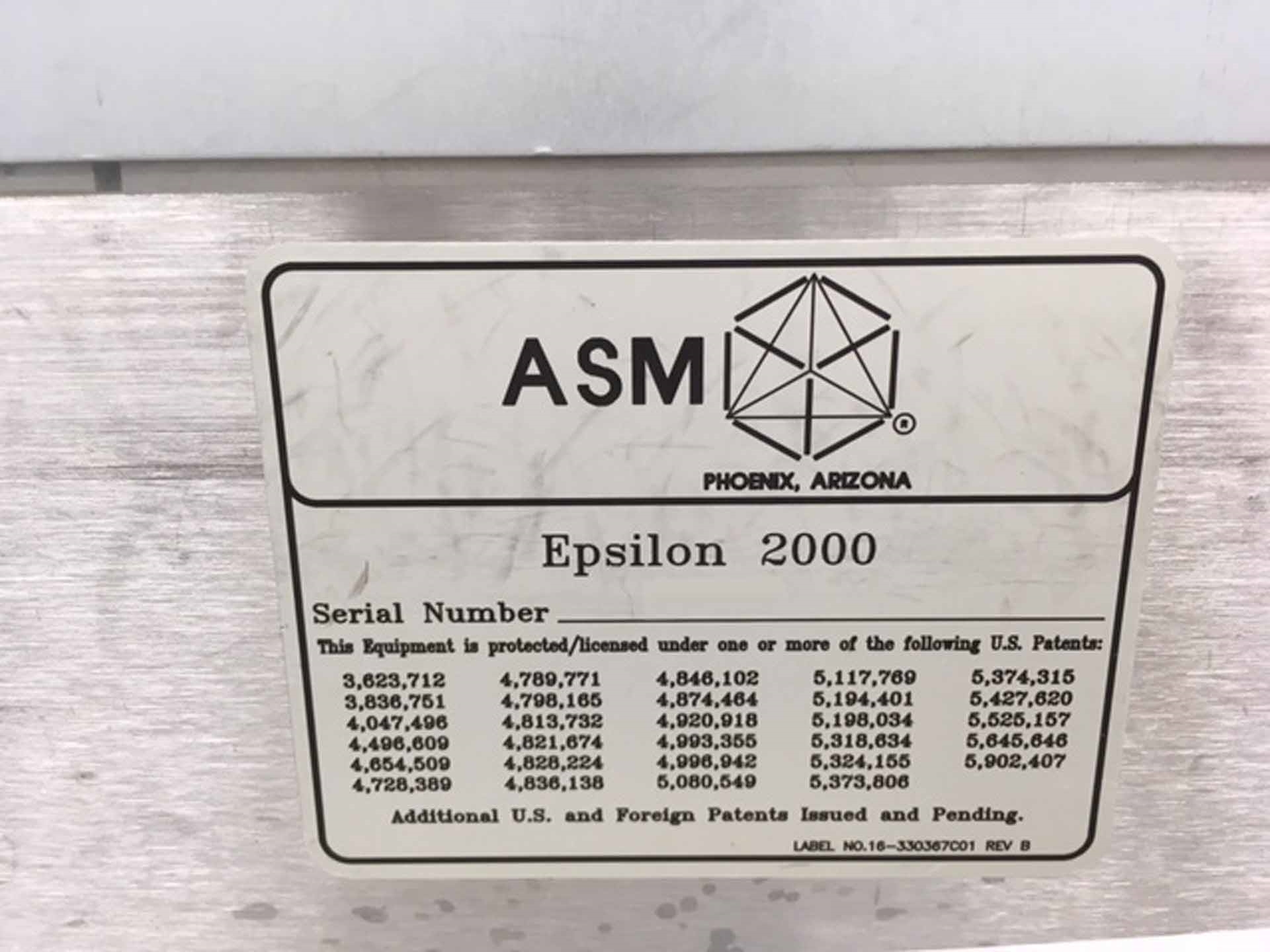 ASM Epsilon 2000 for sale (used, price) #9209234 > buy from CAE