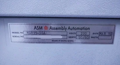 ASM MS 899 Die Attacher used for sale price #9137034, 2010 > buy from CAE
