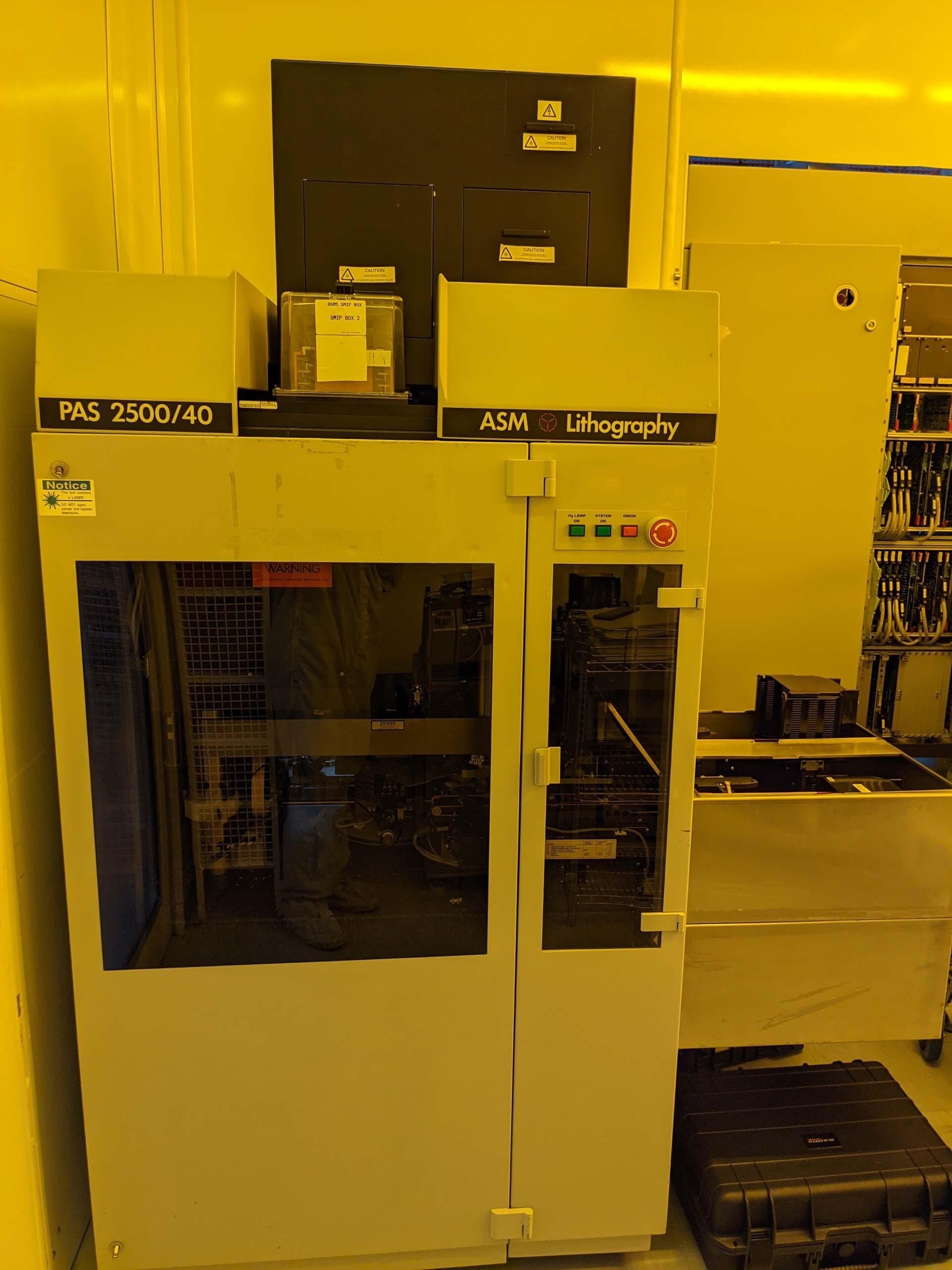 ASML PAS 2500 / 40 스테퍼 판매 가격 #9357996, 1990에 사용됨 > CAE에서 구매