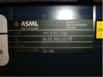ASML PAS 5500 / 700D Stepper used for sale price #9026423 > buy from CAE