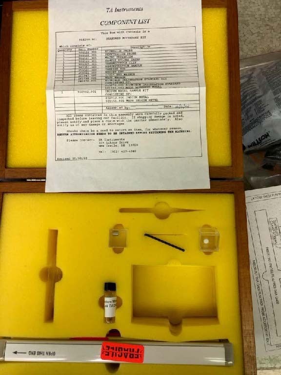 TA INSTRUMENTS Spare parts for TMA Q400 부속 판매 가격 #9305933에 사용됨 > CAE에서 구매