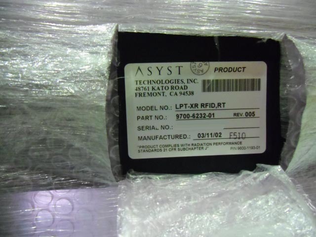 ASYST LPT 2200 웨이퍼 핸들러 판매 가격 #9018146에 사용됨 > CAE에서 구매