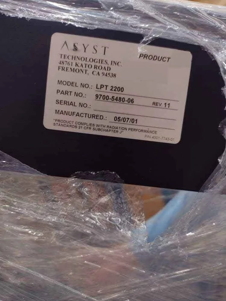 ASYST LPT 2200 Wafer Handler used for sale price #293632644, 2001 > buy ...