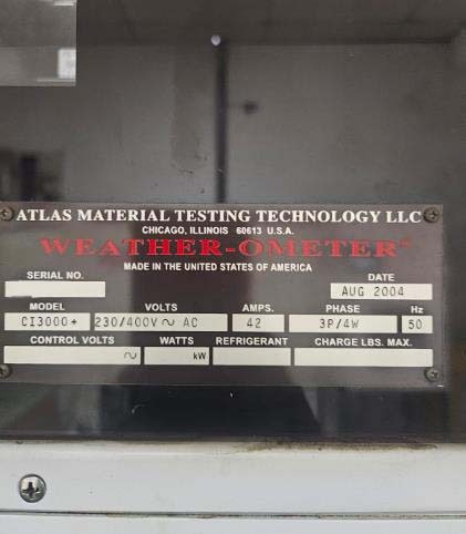 ATLAS Ci3000 Lab Equipment used for sale price #293802843, 2004 > buy ...