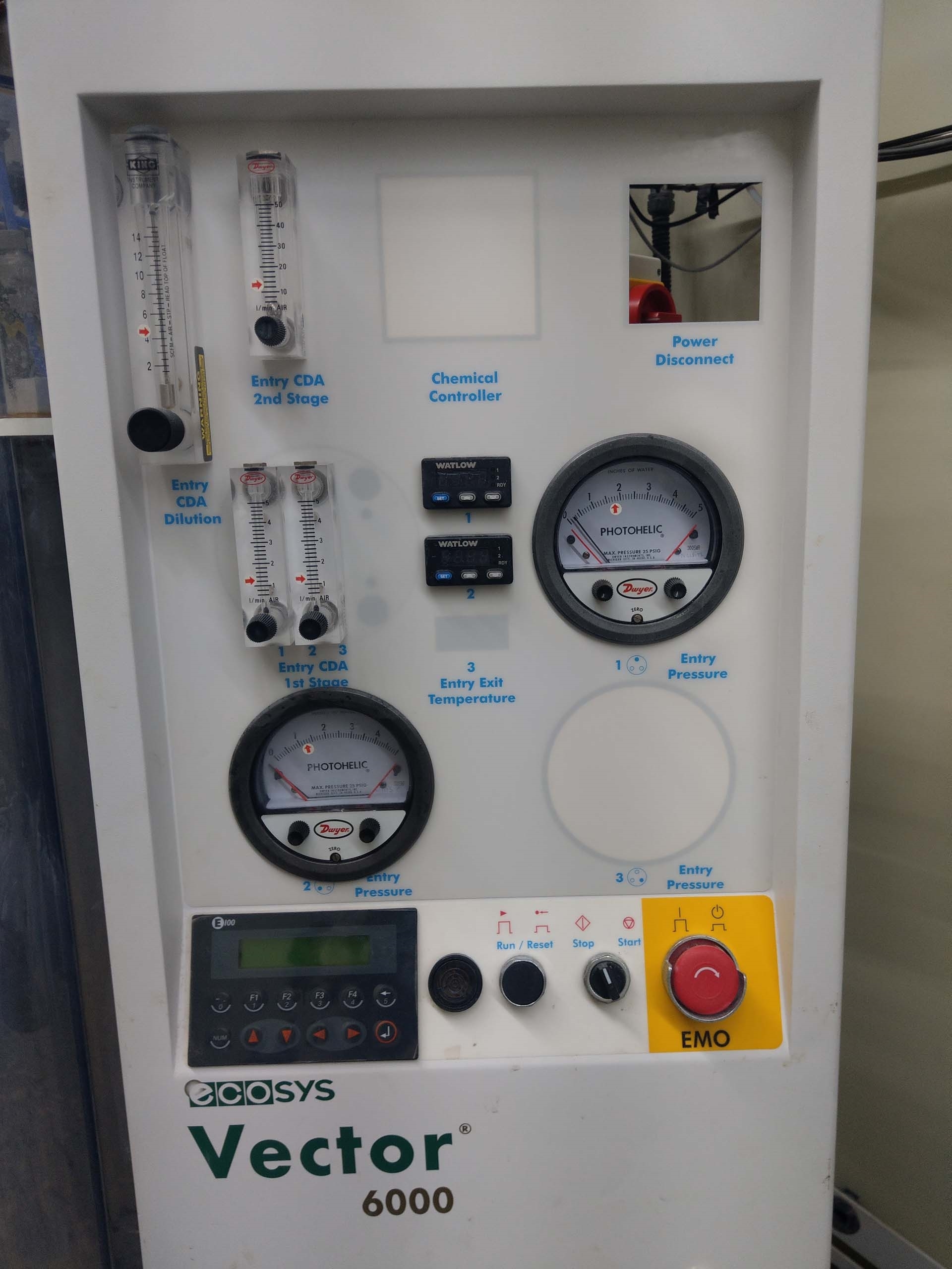 ATMI / ECOSYS Vector 6000 가스 세정기 판매 가격 #9245714, 2008에 사용됨 > CAE에서 구매