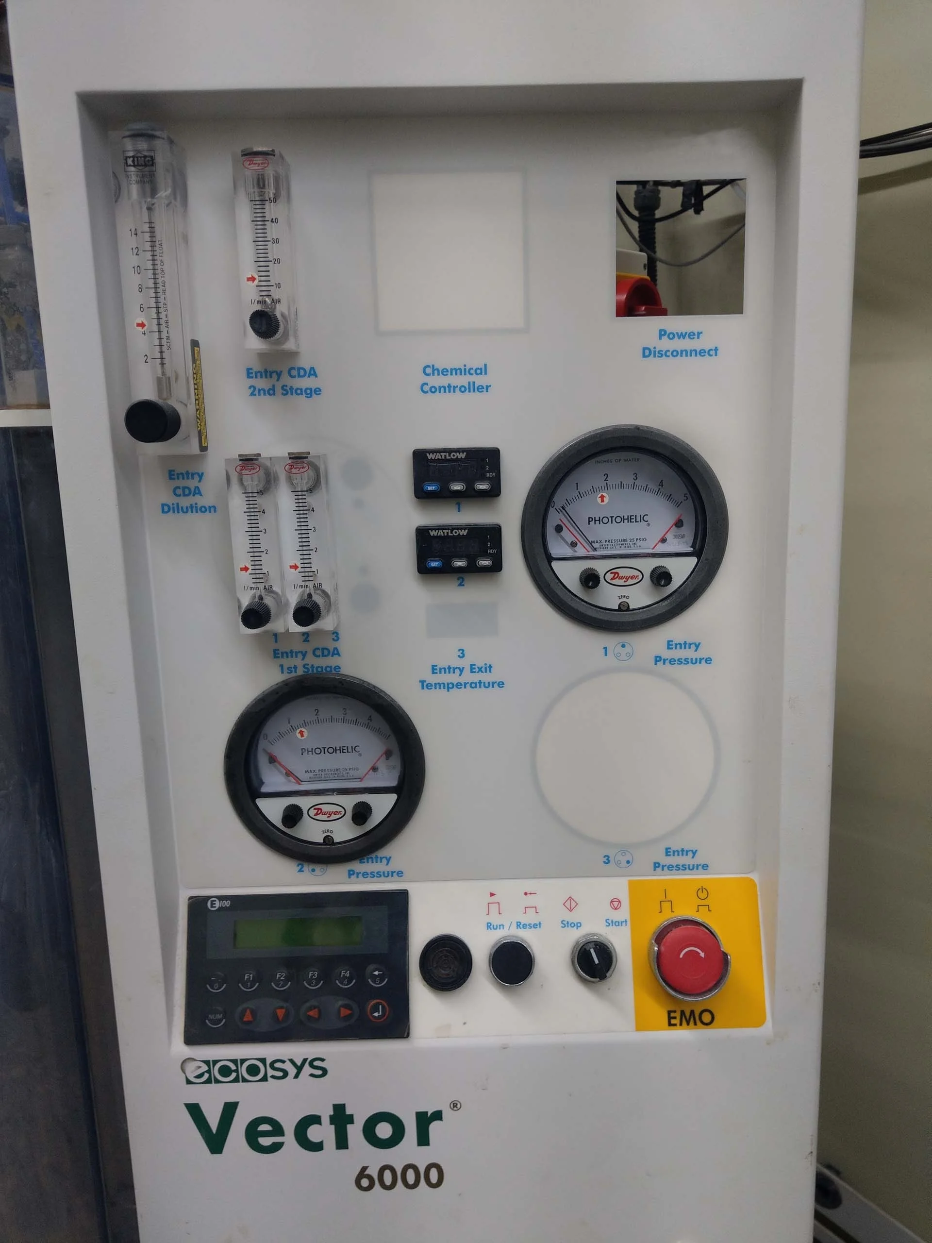 ATMI / ECOSYS Vector 6000 가스 세정기 판매 가격 #9245714, 2008에 사용됨 > CAE에서 구매