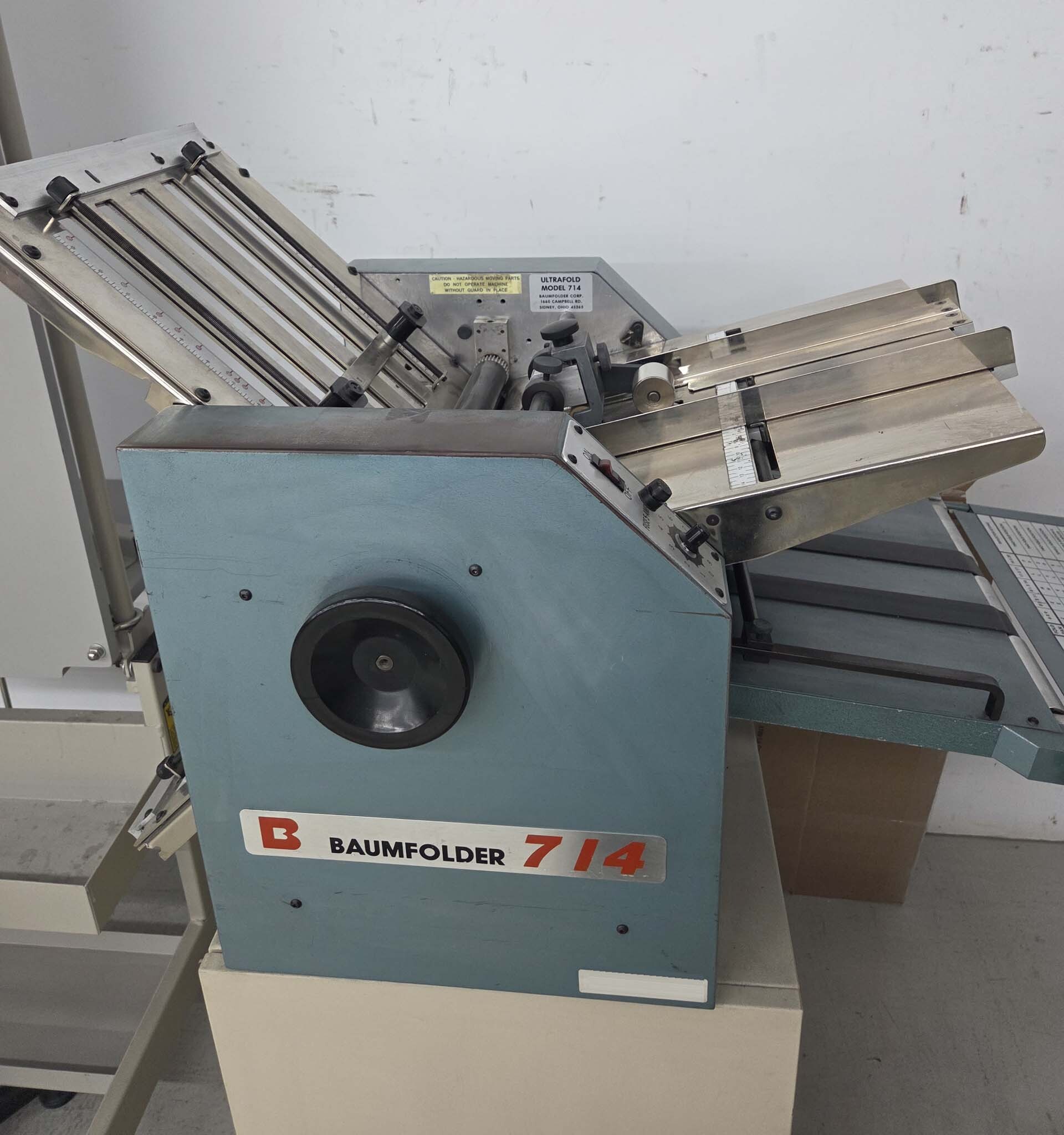 BAUMFOLDER 714 실험실 장비 & 액세서리 판매 가격 #293800101에 사용됨 > CAE에서 구매