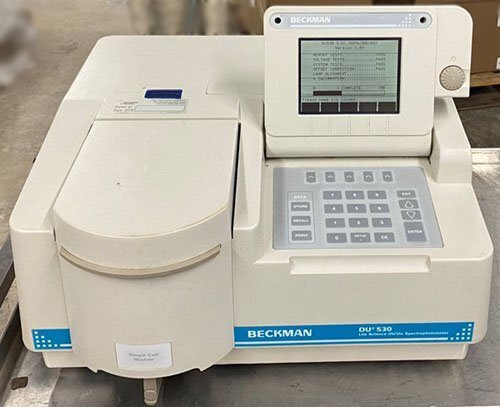 BECKMAN COULTER DU-530 Spectrophotometer used for sale price #9353075 ...