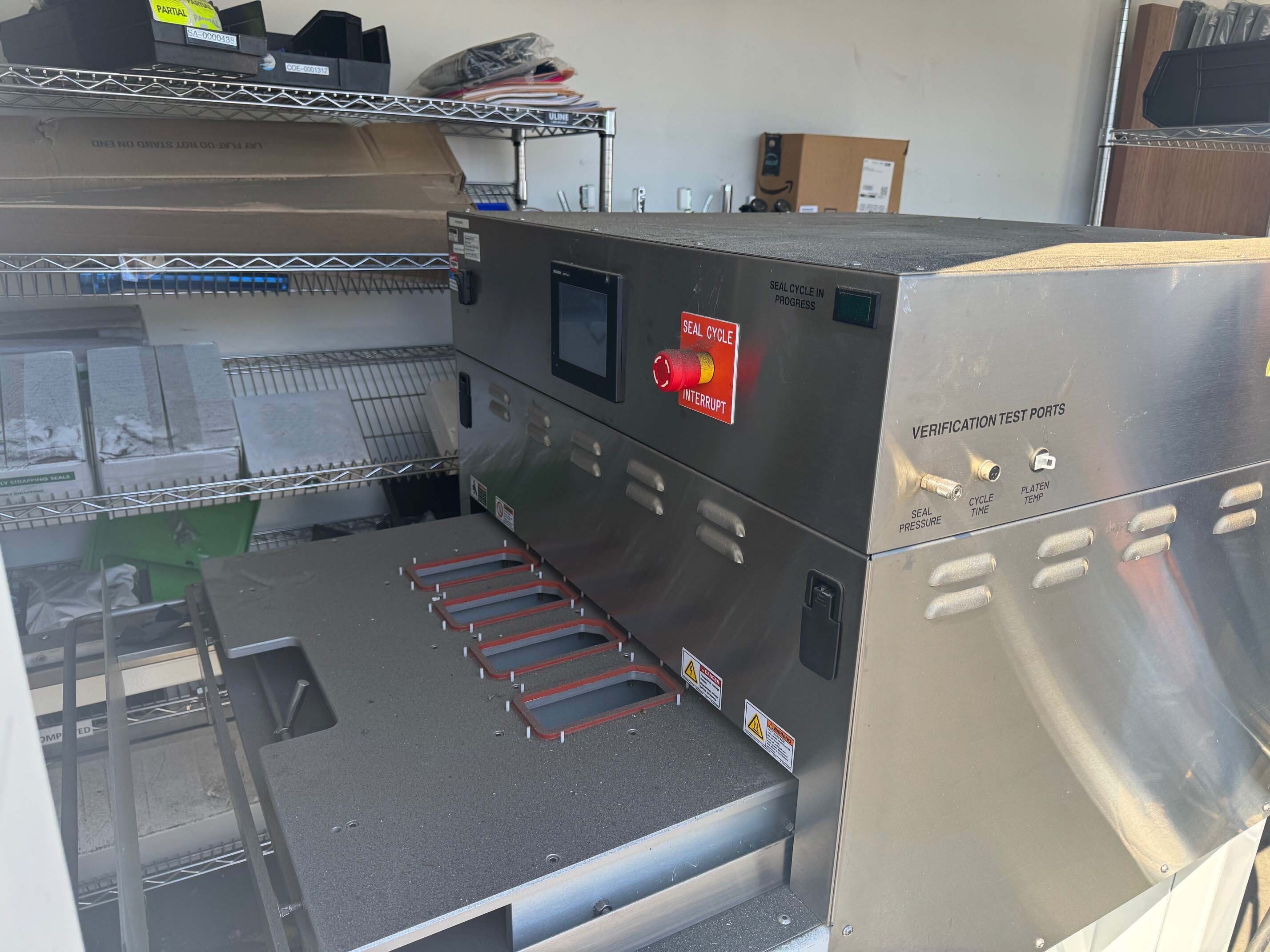 BELCO Tray Sealer 원자로 판매 가격 #293766790에 사용됨 > CAE에서 구매