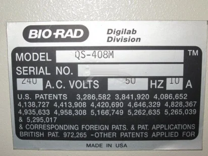 NANOMETRICS / BIO-RAD / ACCENT QS-408M Wafer Tester used for sale price ...
