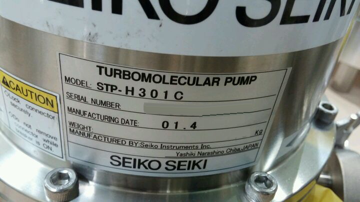 BOC EDWARDS / SEIKO SEIKI STP-H301C Pump used for sale price #9079398 ...