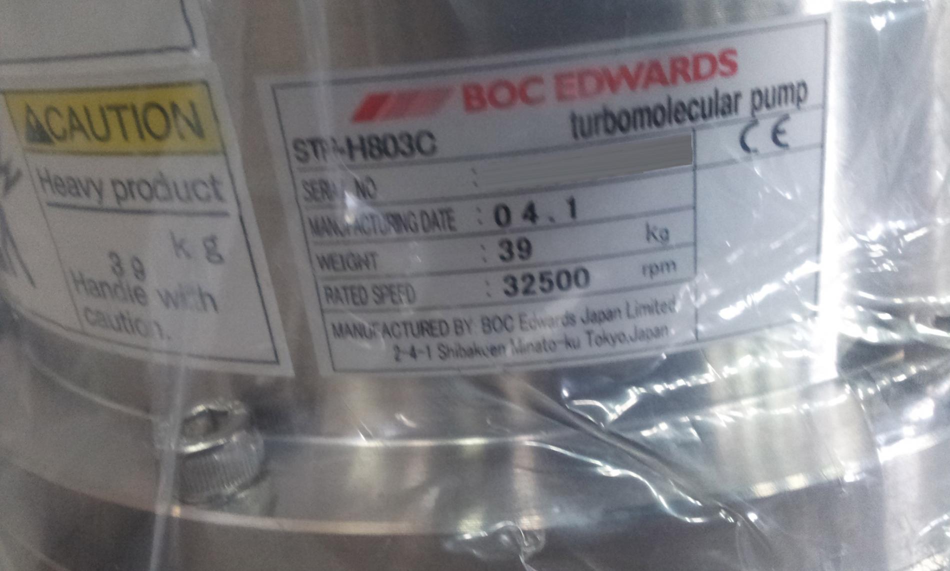 BOC EDWARDS / SEIKO SEIKI STP-H803C Pump used for sale price #9102251, 2004 > buy from CAE