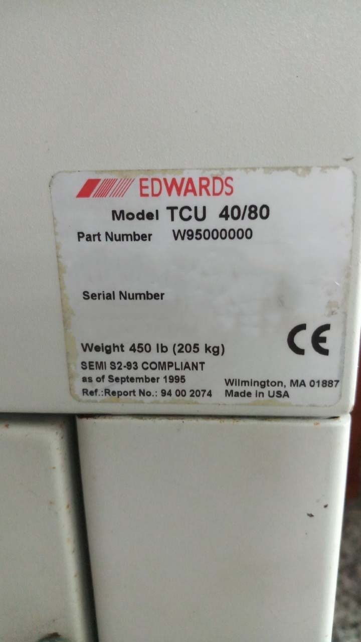 BOC EDWARDS TCU 40/80 Chiller used for sale price #9411488, 1995 > buy ...