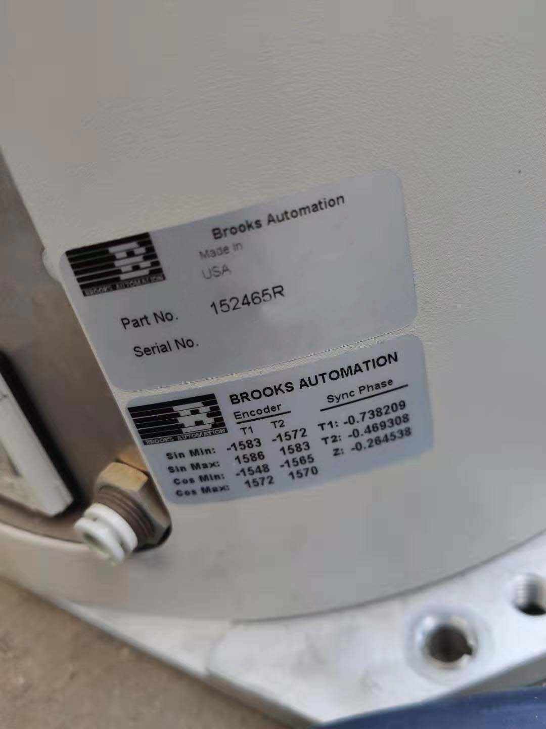 BROOKS AUTOMATION 152465R used for sale price #9263510 > buy from CAE