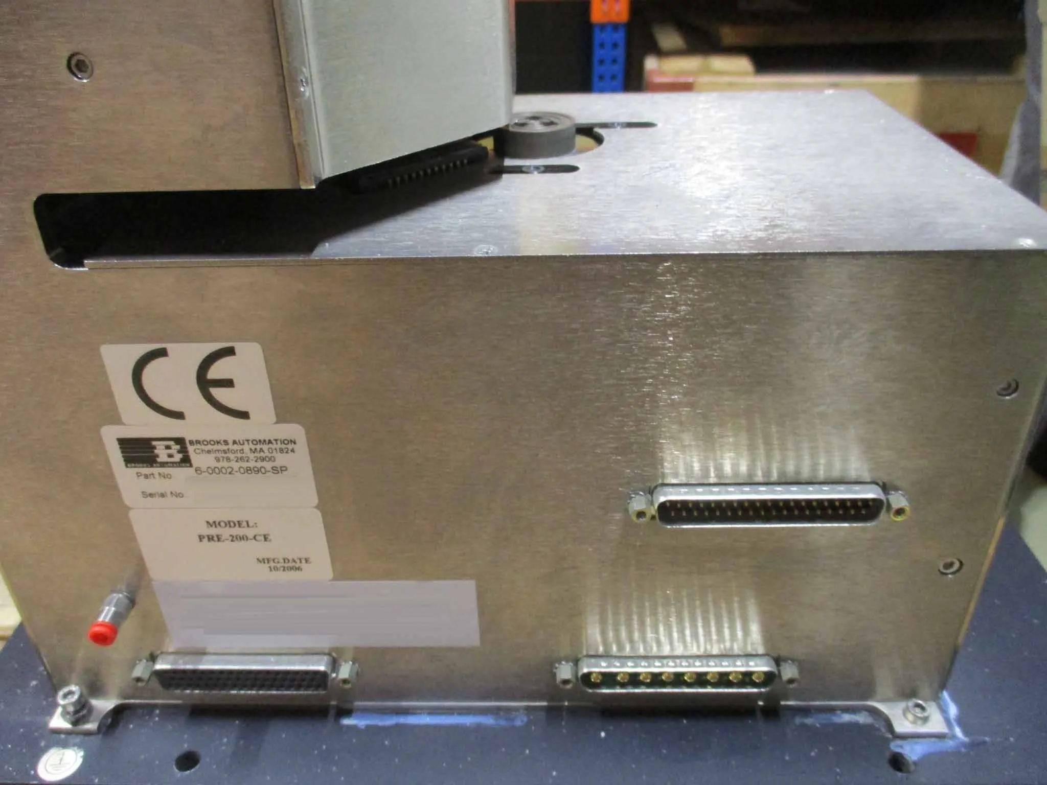 BROOKS AUTOMATION PRE-200-CE Wafer Handler used for sale price #9194533 ...