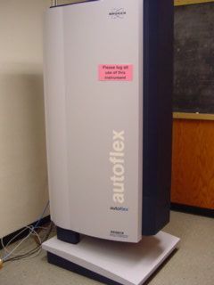 BRUKER AutoFlex MALDI-TOF 분광계 판매 가격 #199742, 2001에 사용됨 > CAE에서 구매