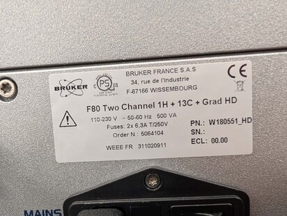 BRUKER Fourier 80 Spectrometer used for sale price #293768576 > buy ...
