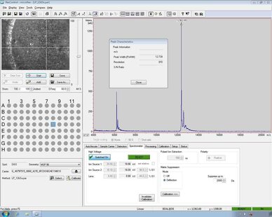 BRUKER-AXS MicroFlex LRF Spectrometer used for sale price #293643104 ...