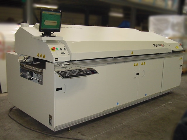 BTU Pyramax 98A 리플로우 오븐 판매 가격 #194197, 2004에 사용됨 > CAE에서 구매