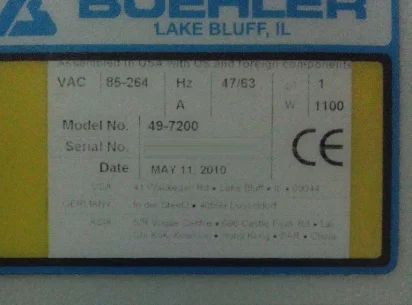 BUEHLER ECOMET 250 Wafer Grinder, Lapper & Polisher used for sale price ...