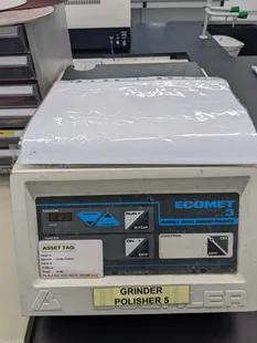 BUEHLER Ecomet 3 웨이퍼 그라인더, 랩퍼 & 폴리셔 판매 가격 #293658671에 사용됨 > CAE에서 구매