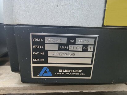 BUEHLER Ecomet 3 Wafer Grinder, Lapper & Polisher used for sale price ...