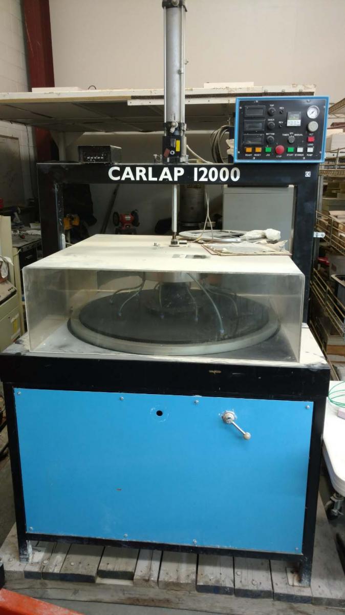 CARLAP 12000 웨이퍼 그라인더, 랩퍼 & 폴리셔 판매 가격 #9064132에 사용됨 > CAE에서 구매