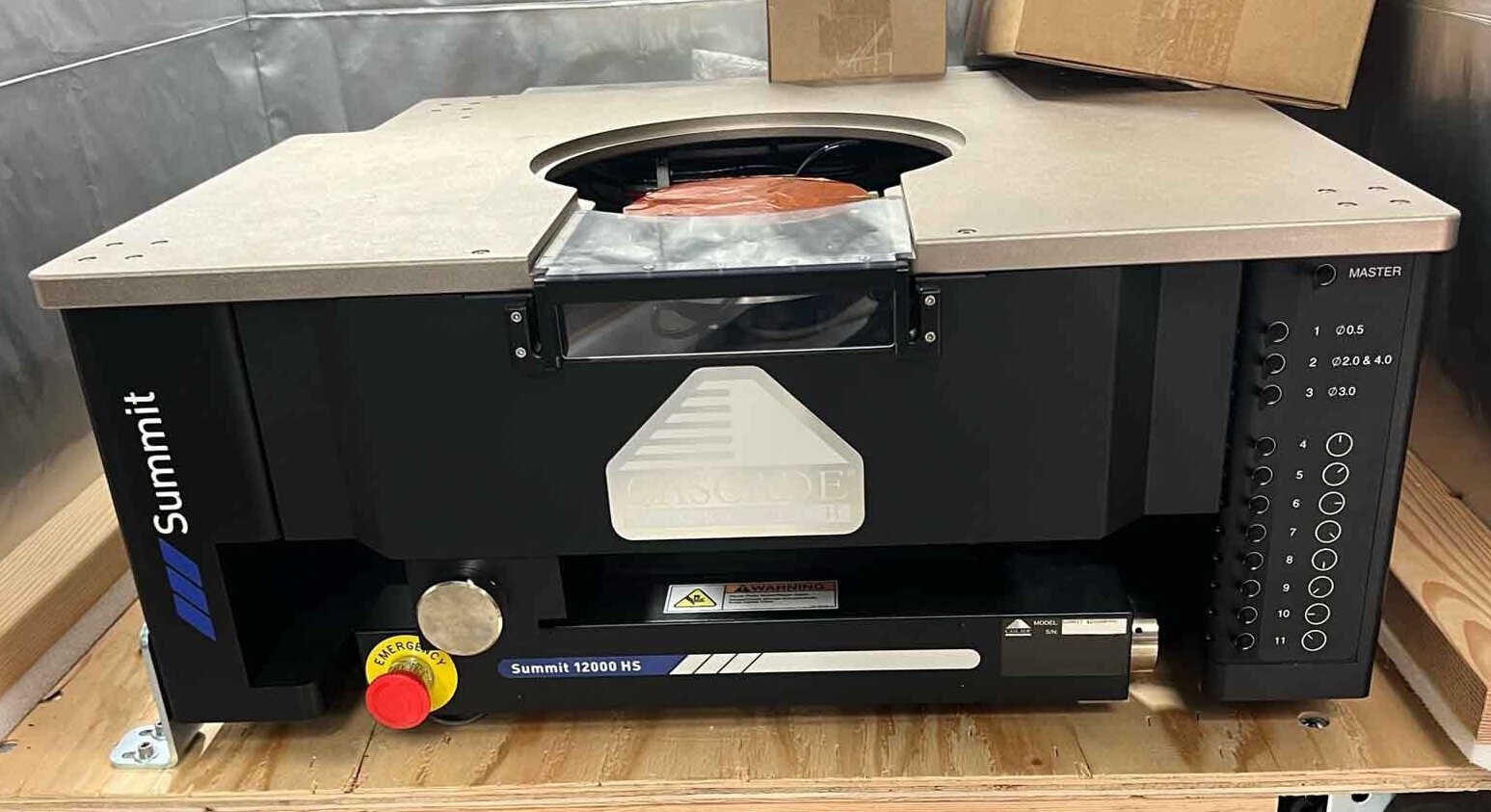 CASCADE MICROTECH / ALESSI Summit 12000B-HS Prober used for sale price ...