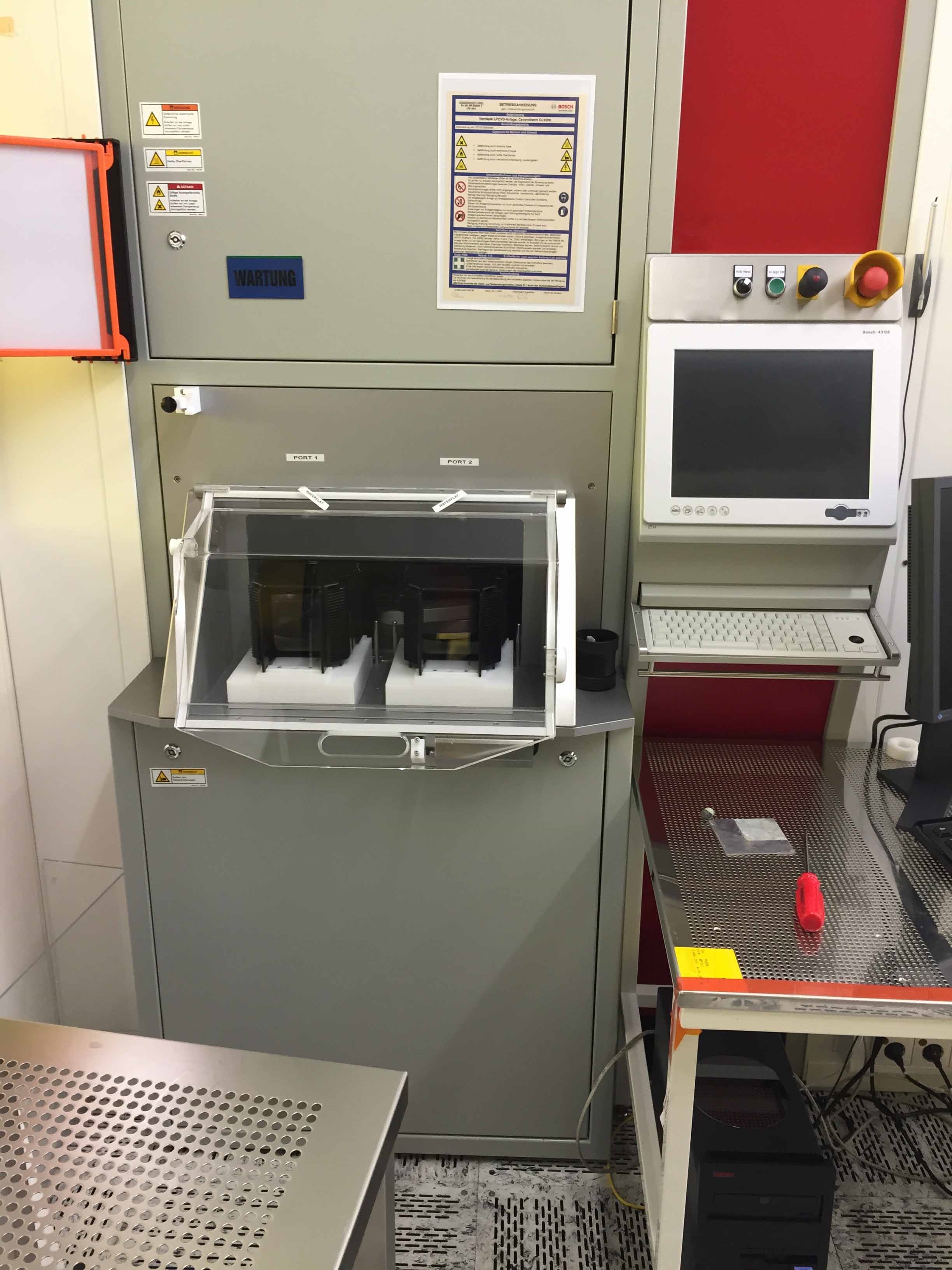 CENTROTHERM Verticoo 200 Diffusion Furnace used for sale price #9123109 ...