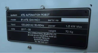 CHIPTEST B1-ATE Wafer Handler used for sale price #293655268, 2017 ...