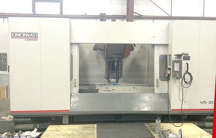 CINCINNATI Lancer V5-2000 Machine Tool used for sale price #9190239 ...