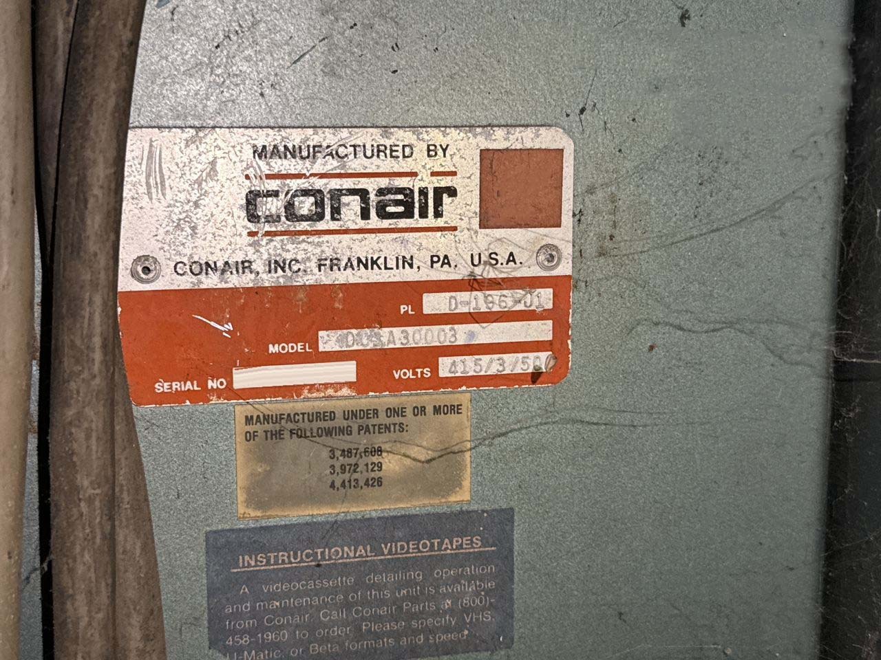 CONAIR FRANKLIN D-003A30003 Photoresist used for sale price #293807779 ...