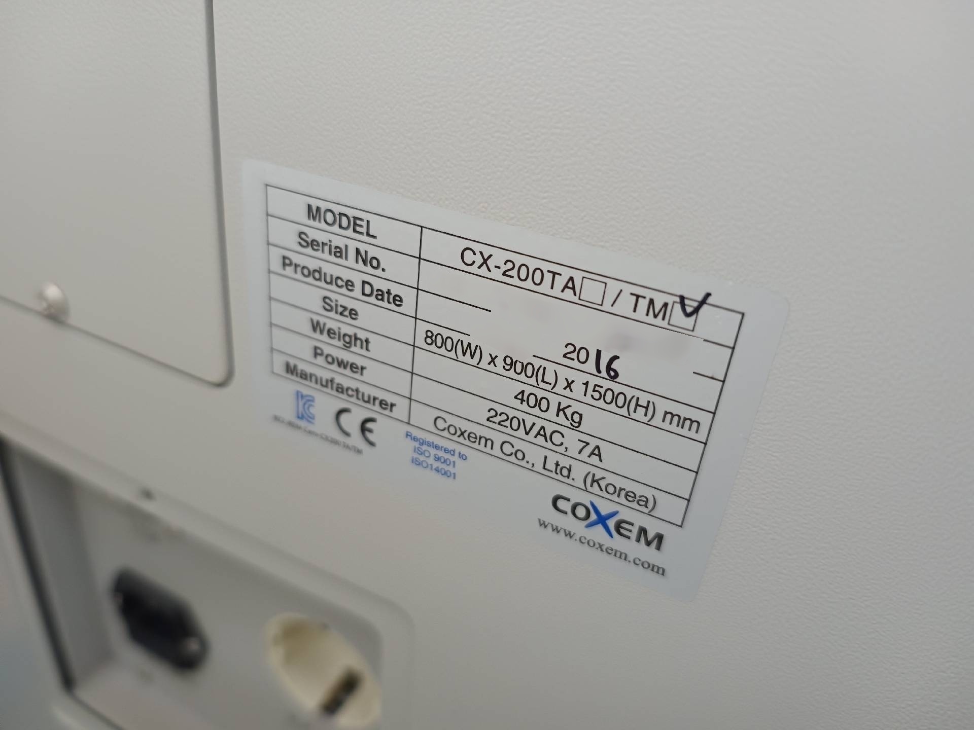 COXEM CX-200TM SEM used for sale price #293813801, 2016 > buy from CAE