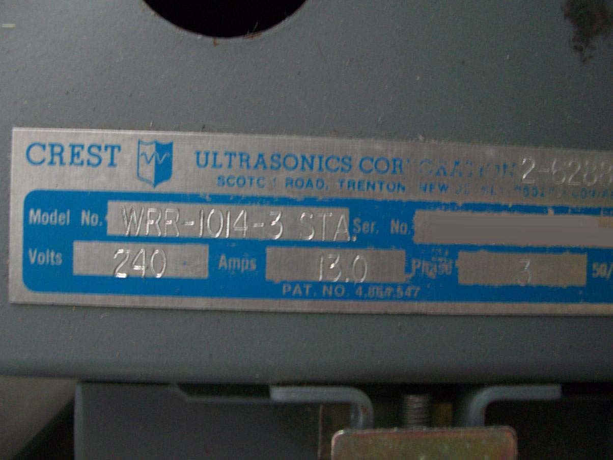 CREST System Wafer Processing Equipment used for sale price #170710 ...