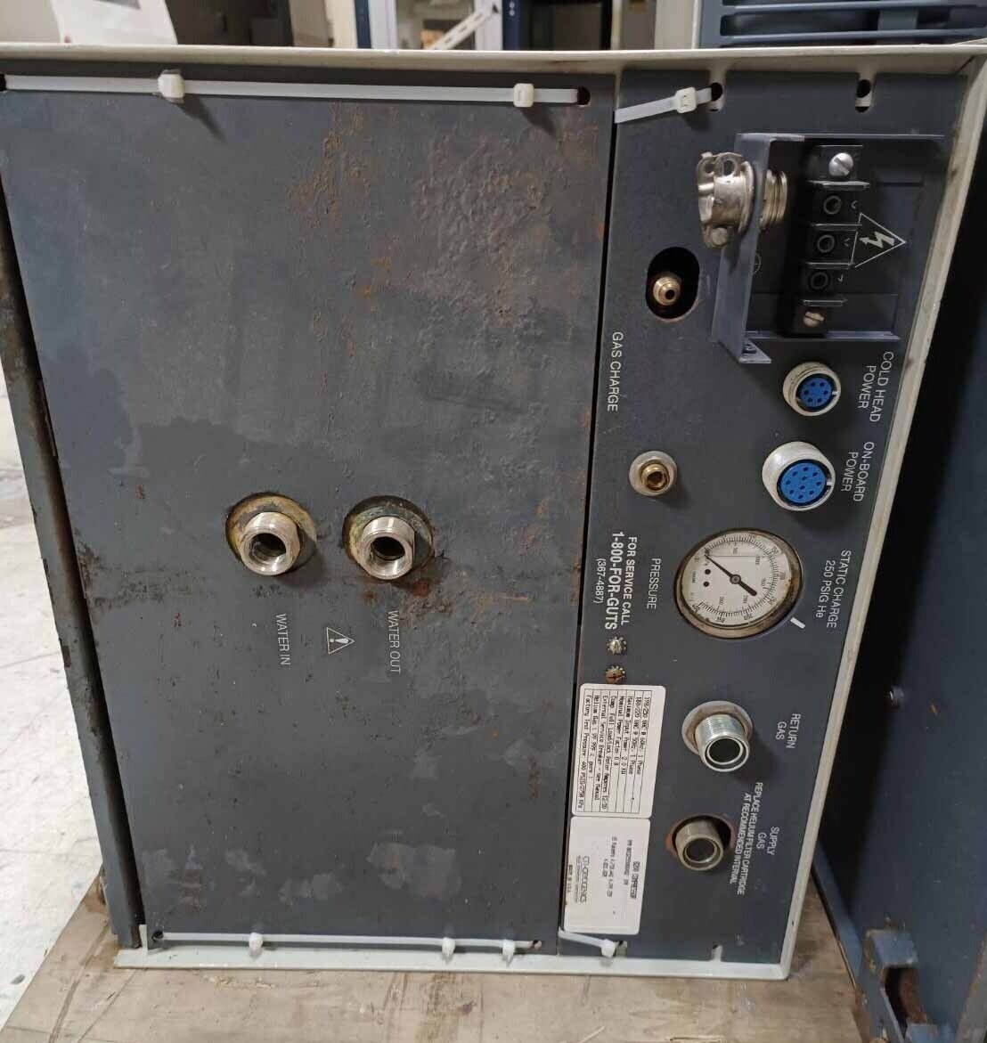 CTI-CRYOGENICS 8200 펌프 판매 가격 #293645016에 사용됨 > CAE에서 구매