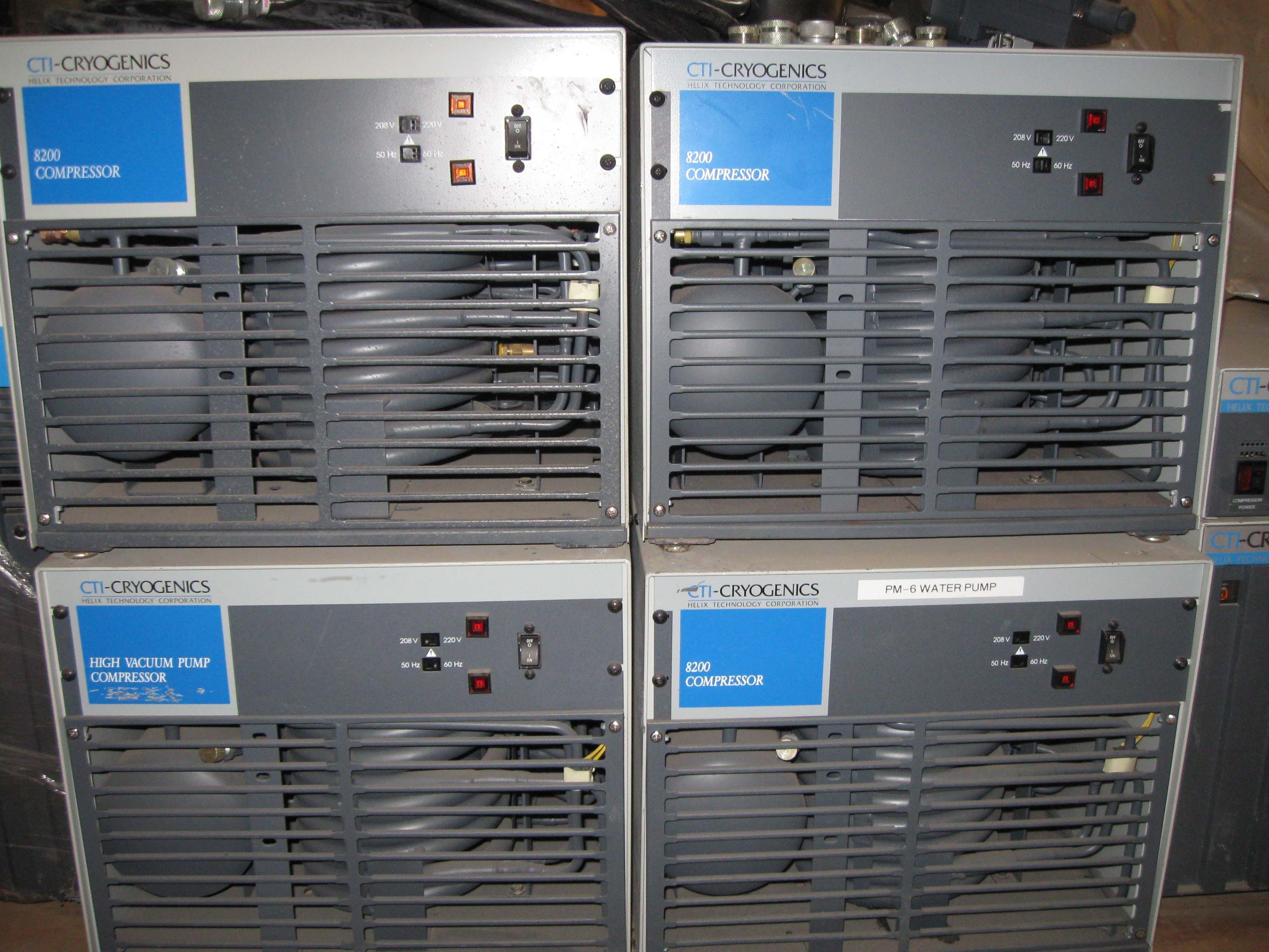 CTI-CRYOGENICS 8200 펌프 판매 가격 #174328에 사용됨 > CAE에서 구매