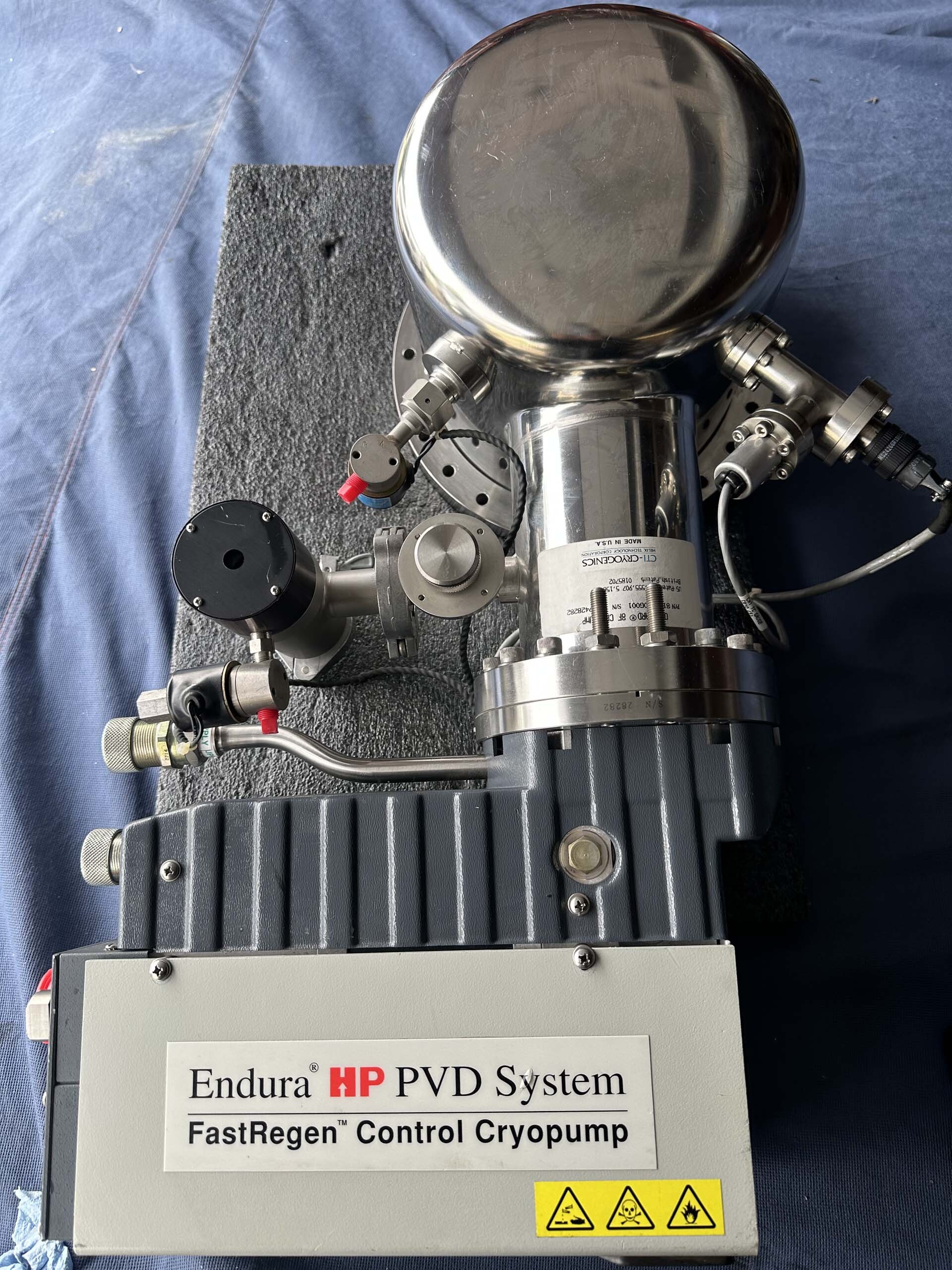 CTI-CRYOGENICS 8F (On-Board) Pump used for sale price #293772514 > buy ...