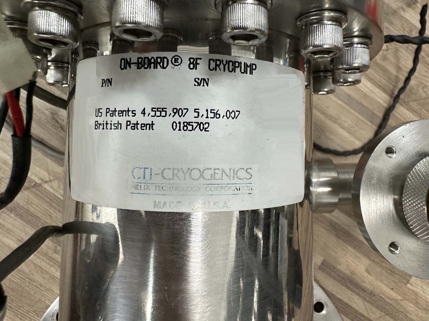 CTI-CRYOGENICS OB-8F Pump Used for sale price #293663566, > buy from CAE