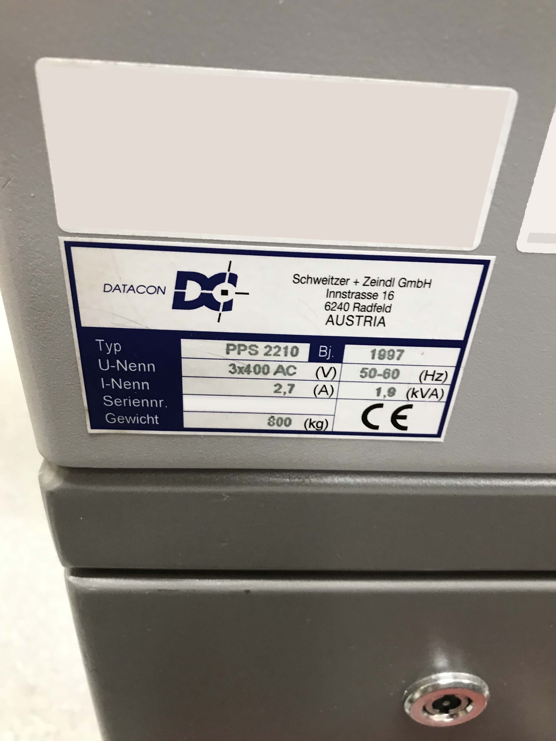 DATACON / BESI 2210 PPS 已使用的 待售 價格 #293608980, 1997 > 買 從 CAE