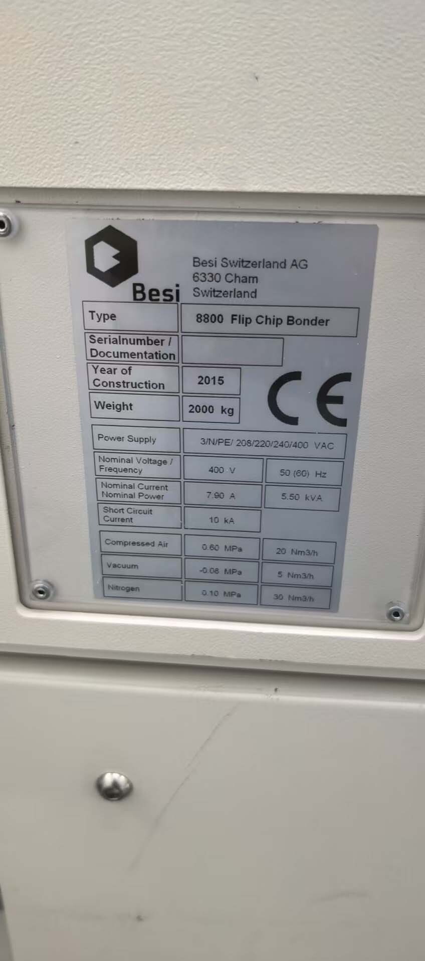 DATACON / BESI 8800 Chameo Bonder used for sale price #293810357, 2015 ...