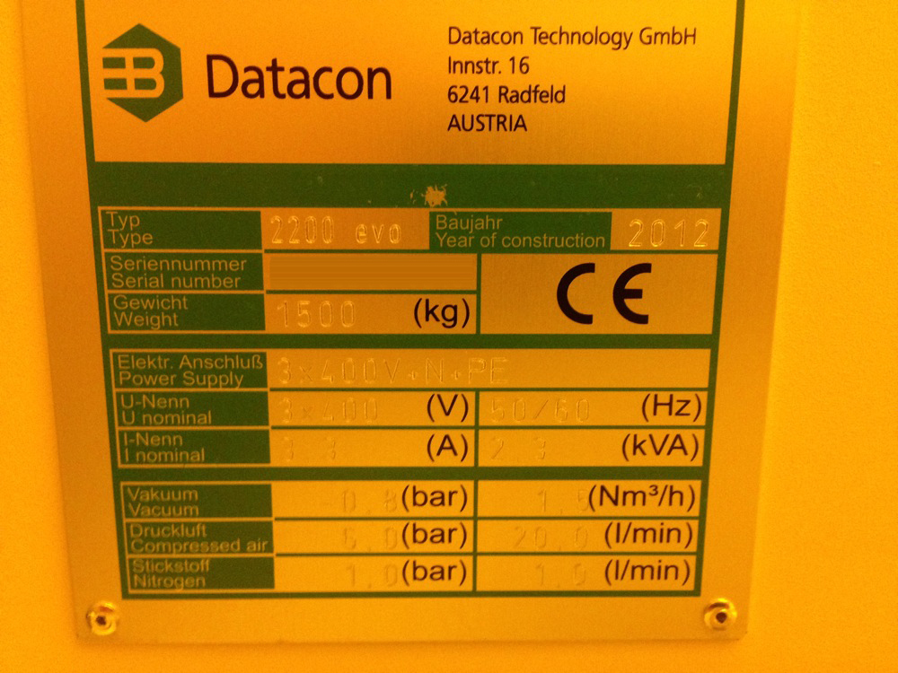 DATACON / BESI 2200 Evo+ Die Attacher used for sale price #9072223 ...