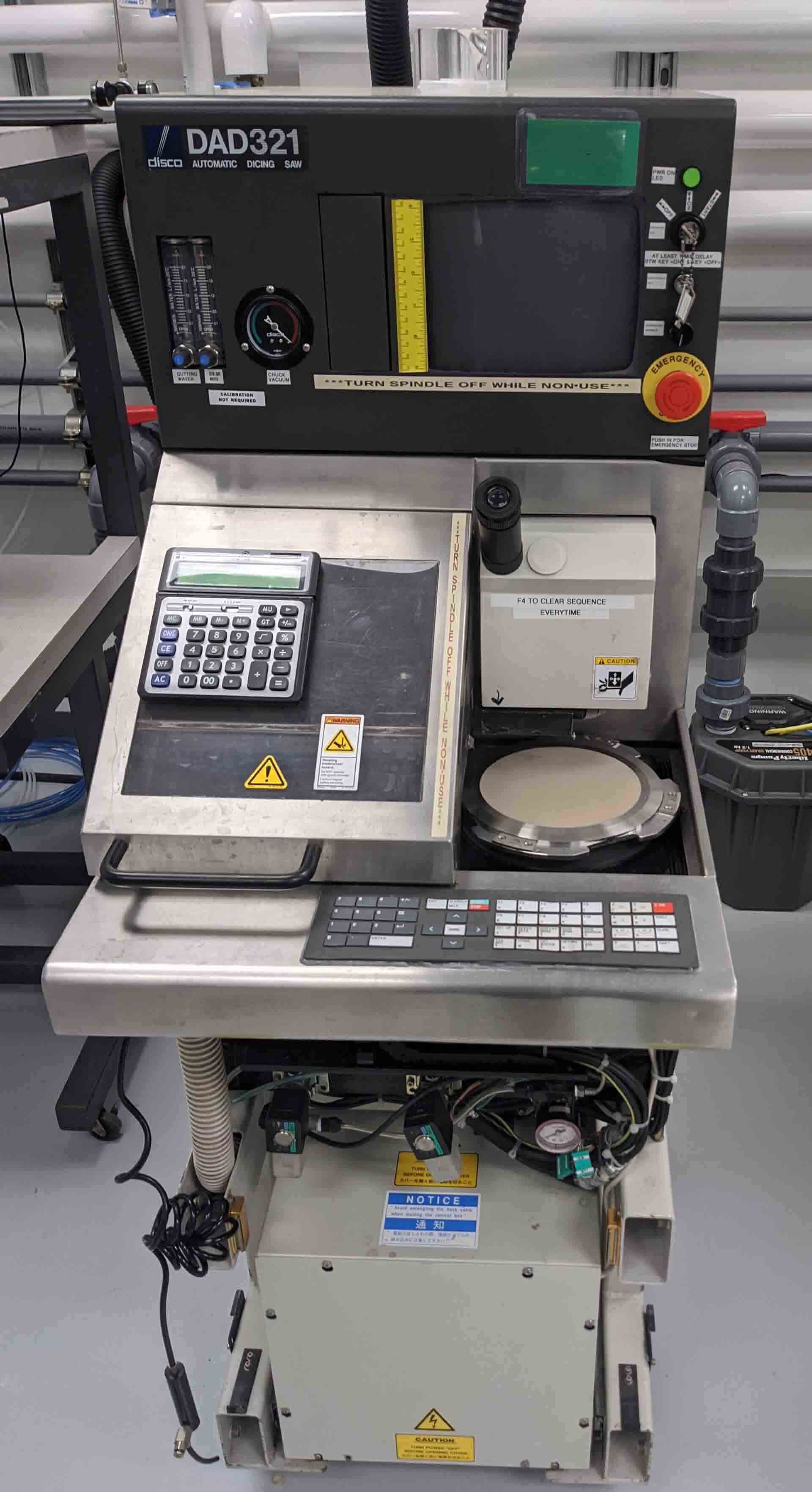 DISCO DAD 321 Scriber / Dicer used for sale price #293602332, 2000 ...