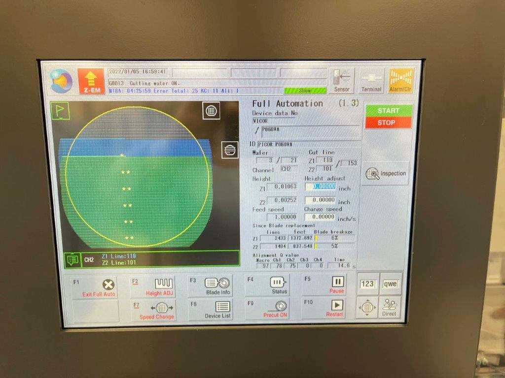 DISCO DFD 6341 사용됨 판매용 가격 #293622673, 2018 > 구매 로부터 CAE